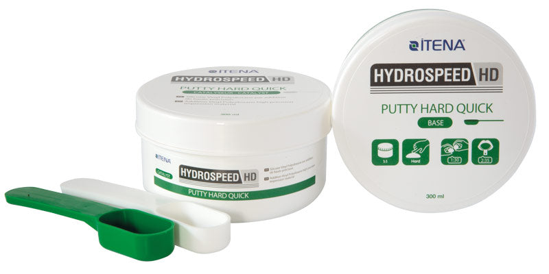 HYDROSPEED HD - Putty Hard Quick - 2 x 300 ml - Setting time 01:45m ...